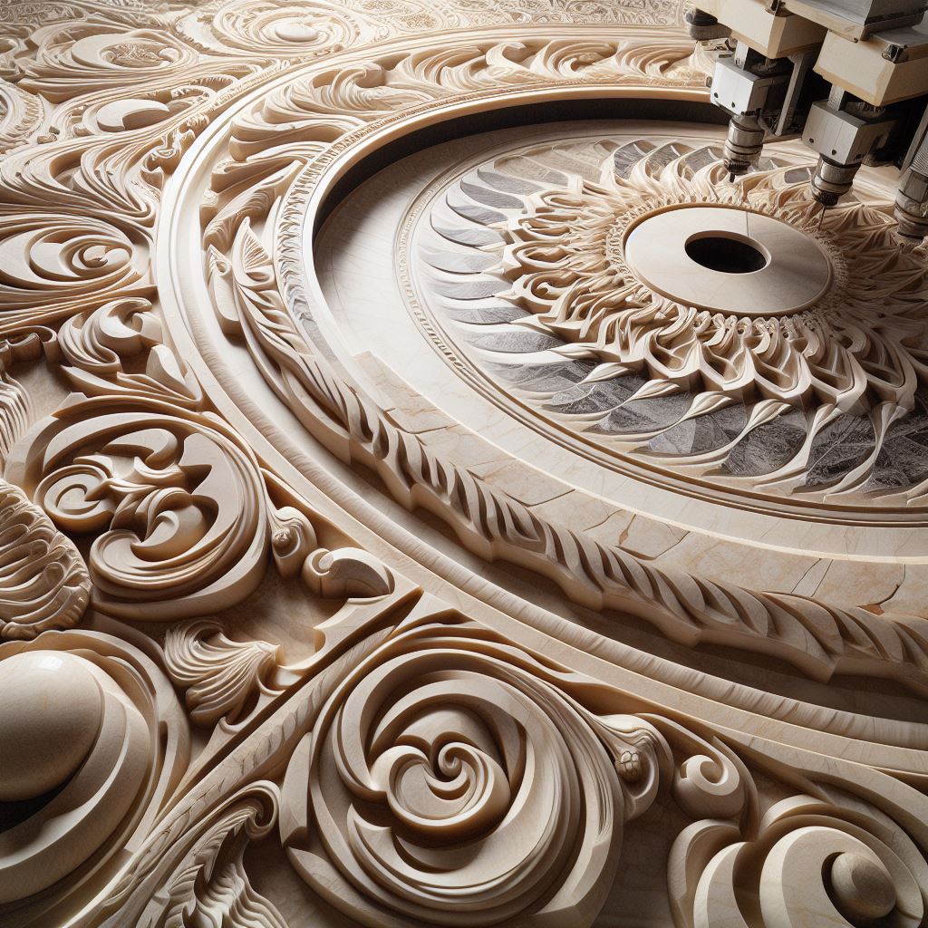 The Beauty of Stone: Creating Masterpieces with CNC Cutting - Tile Masters